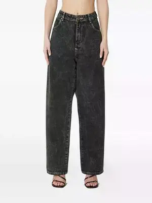BUTTER GOODS Logo Embroidered Jeans