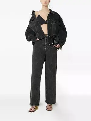 BUTTER GOODS Logo Embroidered Jeans