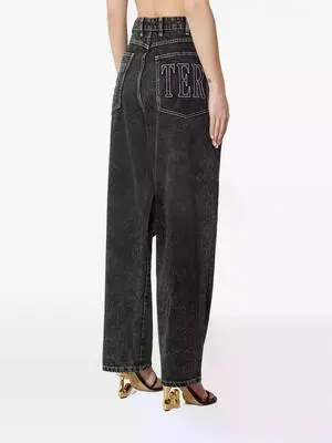 BUTTER GOODS Logo Embroidered Jeans