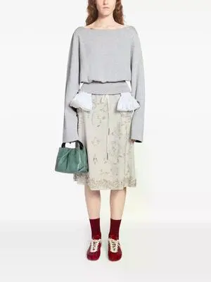 Dries Van Noten Snakeskin-printed Tote Bag - Green