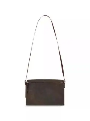 Dries Van Noten Suede Cross Body Bag - Brown