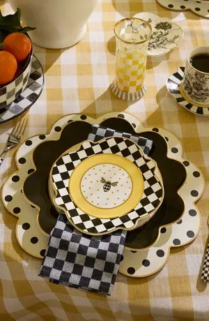 MACKENZIE-CHILDS Petal Dinner Plate