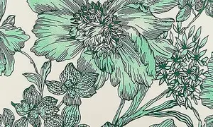 MACKENZIE-CHILDS English Garden Medium Enameled Steel Canister