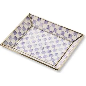 Brass Trim Floral Trays