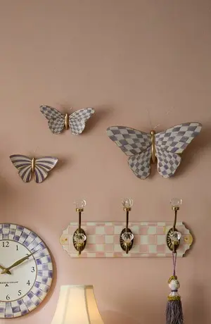 MACKENZIE-CHILDS Set Of 2 Butterfly Wall Decor