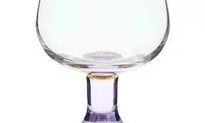 MACKENZIE-CHILDS Check Wine Glass