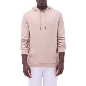 Bugatchi Slim Fit Hoodie - Sand