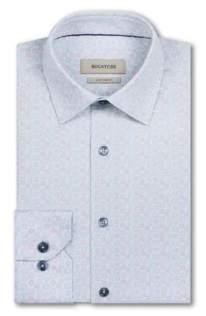 Bugatchi James Ooohcotton® Button-up Shirt - Ice