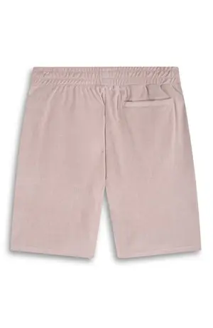 Bugatchi Drawstring Terry Shorts - Sand