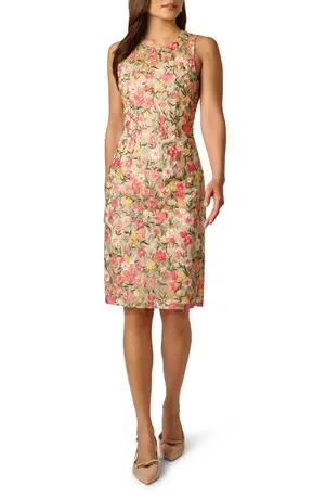 Adrianna Papell Sheer Cocktail Dresses
