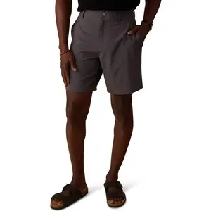 THE NORMAL BRAND Flat Front Bermuda Shorts