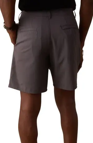 THE NORMAL BRAND Flat Front Bermuda Shorts