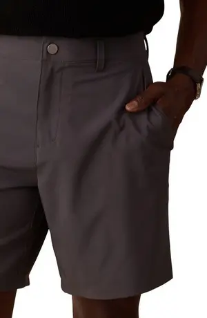 THE NORMAL BRAND Flat Front Bermuda Shorts