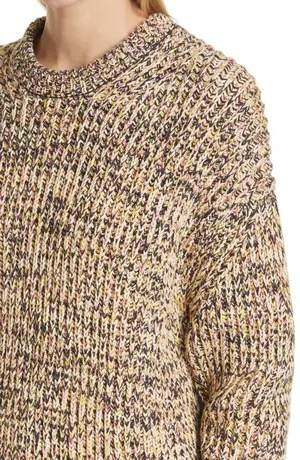 Proenza Schouler White Label Mixed Yarn Knit Sweater