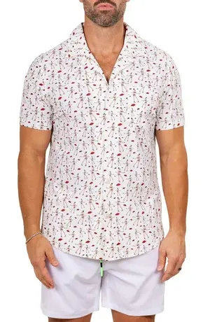 MACEOO Marthy Camp Shirt - White