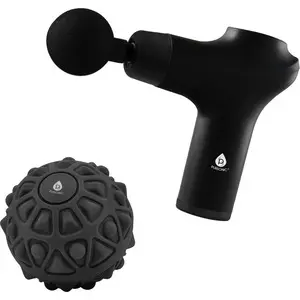 PURSONIC 3-speed Massage Gun & Vibrating Massage Ball - Black
