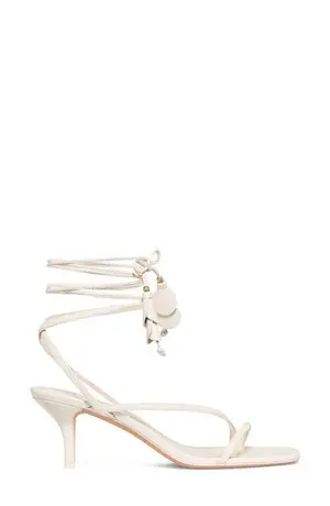Kate Spade New York Ankle Wrap Sandal - Cream