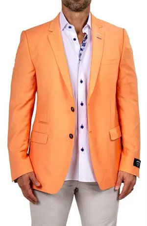 MACEOO Socrates Martyr005 Sport Coat - Orange
