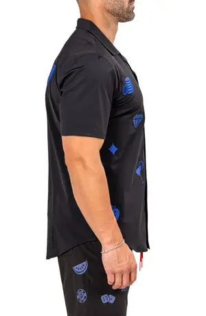 MACEOO Marthy Camp Shirt - Black