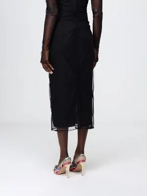Blumarine Stretch Jersey Midi Skirt