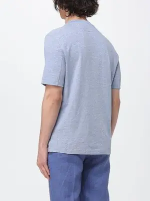 Brunello Cucinelli T-shirt - Gnawed Blue