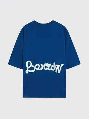 BARROW Graphic Print Cotton T-shirt - Ink