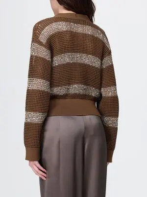 Brunello Cucinelli Striped Knit Sweater