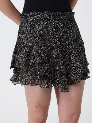 Isabel Marant Étoile Printed Ruffled Shorts
