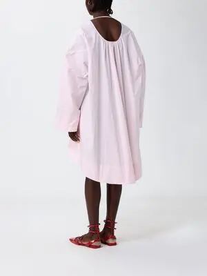 Jacquemus Paysan Cotton Blend Dress - Pink