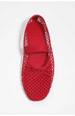 Bimba Y Lola Mesh Ballerina - Red
