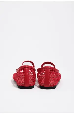 Bimba Y Lola Mesh Ballerina - Red