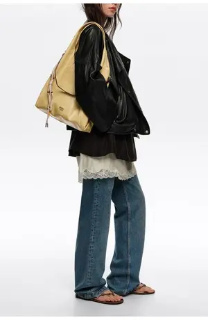 Bimba Y Lola Large Leather Bag