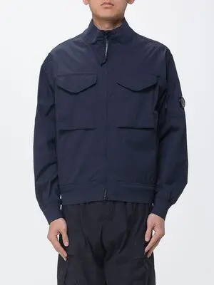 C.P. COMPANY Pro-tek Bomber Lens Jacket - Blue