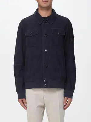 Peuterey Suede Shirt Jacket - Blue