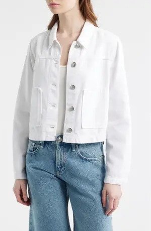 Women's White Jeans Jackets