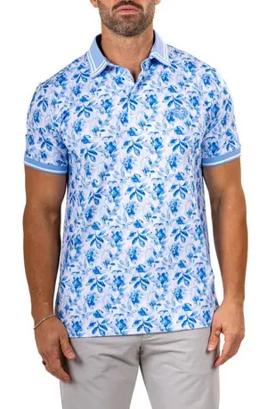 Maceoo Spread Collar Polos For Men