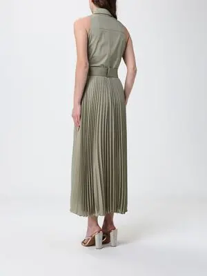 Liu Jo Pleated Gabardine Shirtdress