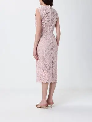 Dolce & Gabbana Lace Midi Sheath Dress
