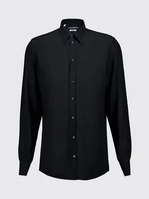 Dolce & Gabbana Silk Shirt - Black