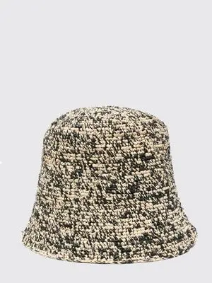 IBELIV Andao Crocheted Raffia Bucket Hat - Green