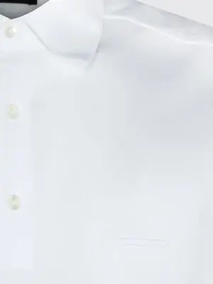Zegna Cotton Polo Shirt With Logo - White