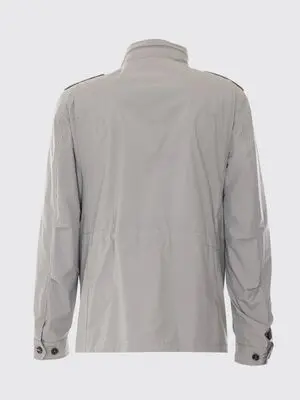 MOORER Polyester Parka With High Collar And Epaulettes