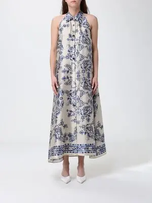 Liu Jo Midi Shirt Dress With Ethnic Print - Multicolor