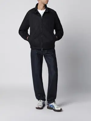 TATRAS Leros Crinkled Cotton Jacket - Black