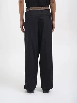 MAGLIANO Cotton Wide Leg Pants - Black