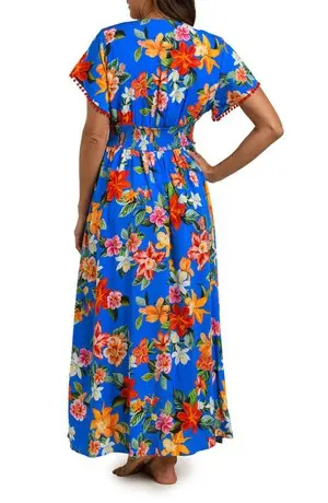 La Blanca Modern Maxi Cover-up Dress