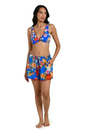 La Blanca Printed Beach Shorts