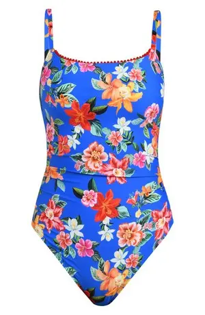 La Blanca Floral One-piece Swimsuit