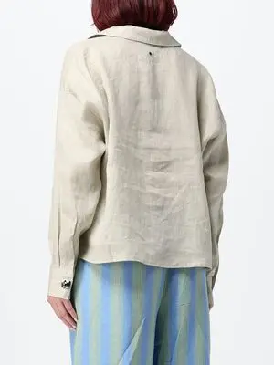 Armani Exchange Linen Blend Shirt - Sand