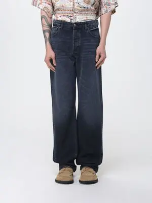 Just Cavalli Wide Leg Cotton Denim Jeans